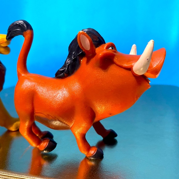 Disney | Toys | Disney The Lion King Vtg 9s Collectible Pumbaa Simba ...
